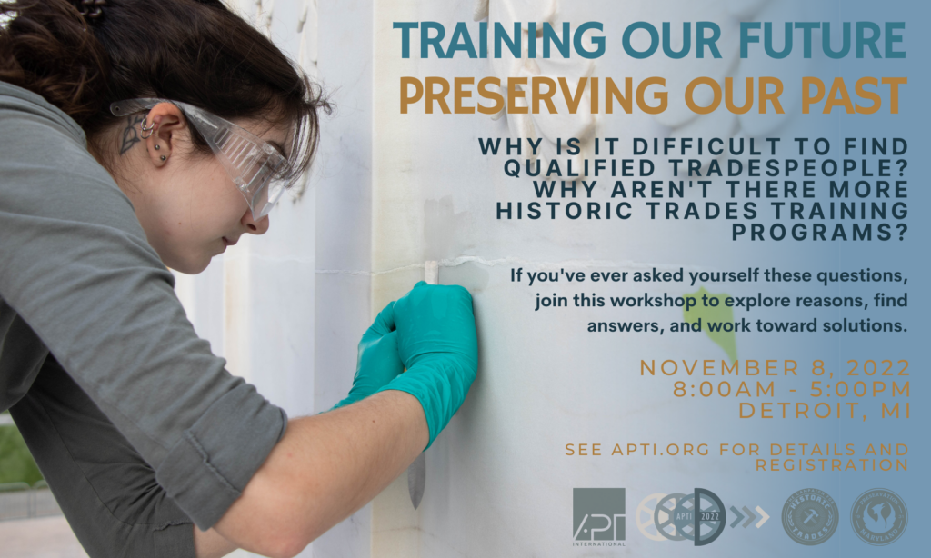 Training Our Future to Preserve Our Past - The Campaign for Historic Trades